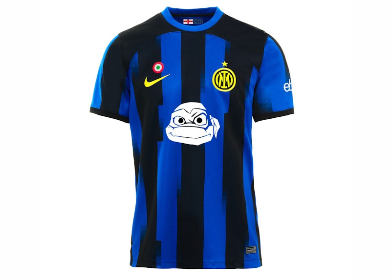 Nike Inter FC Home Stadium Jersey 2023/24 Ninja Turtles Special Edition ...