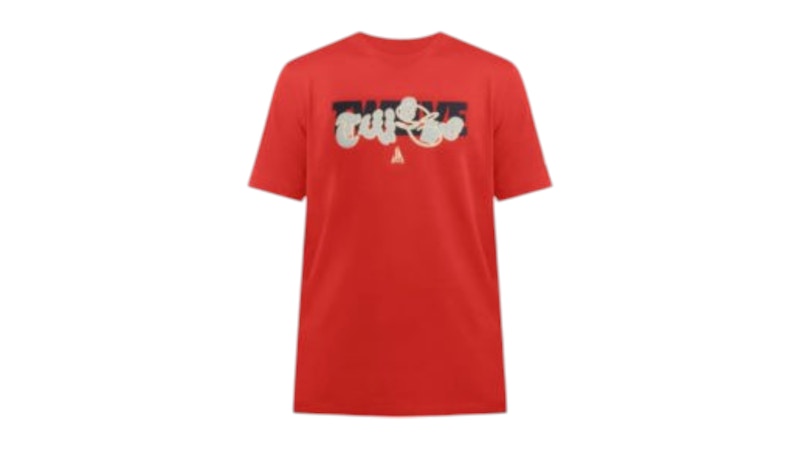 Nike Ja Morant Dri-FIT T-shirt Red/Peach/Black Men's - US