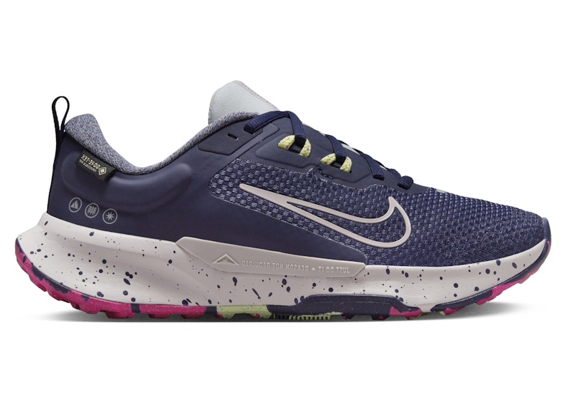 Nike Juniper Trail 2 Gore-Tex Purple Ink Wolf Grey Luminous Green ...