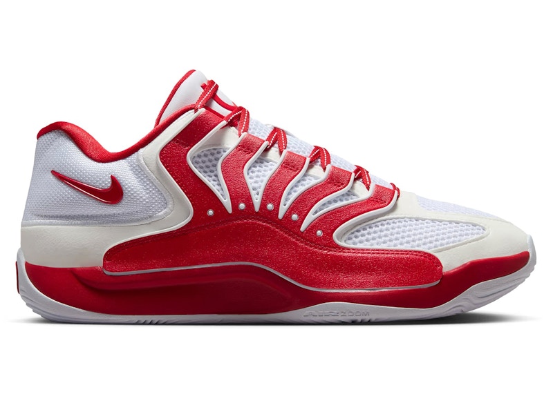 Nike KD 18 TB White University Red Men's - IM0634-104 - US