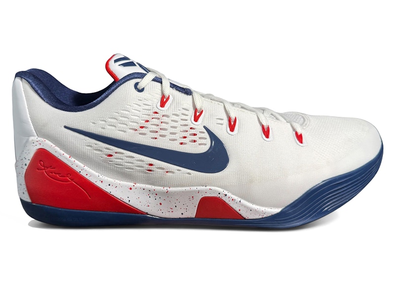 Nike Kobe 9 EM Low Protro UConn Huskies PE White Men's - HV57331814659 - US