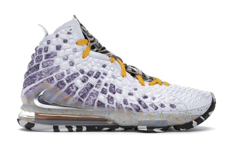 Nike LeBron 17 Bron 2K Playoffs Men's - BQ3177 101 - GB