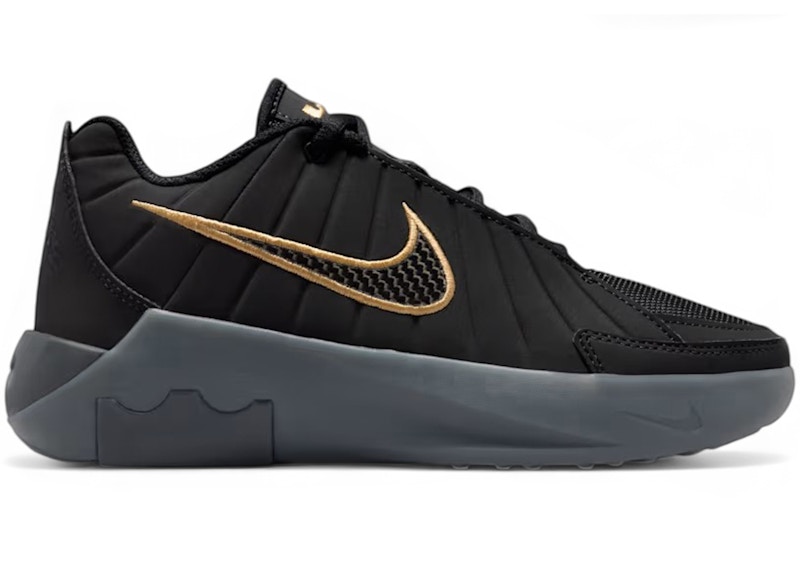Nike LeBron Witness 9 Black Iron Grey Gold (GS) - HV2270-004 - US