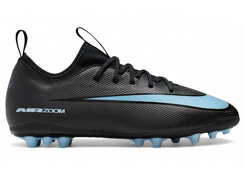 Nike Mercurial Vapor 16 Academy AG Black Ice Blue (GS) - FQ8403-001 - US