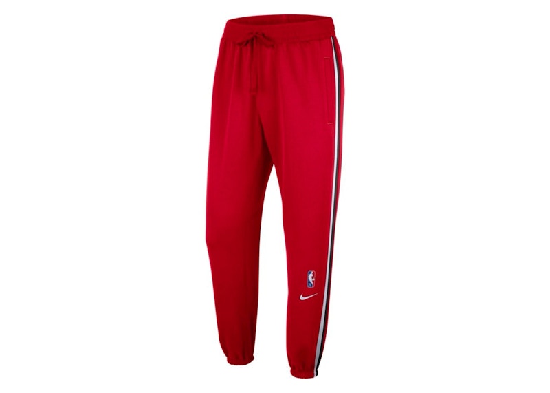 Nike NBA Chicago Bulls Showtime Dri-Fit Pants Red Men's - SS24 - US