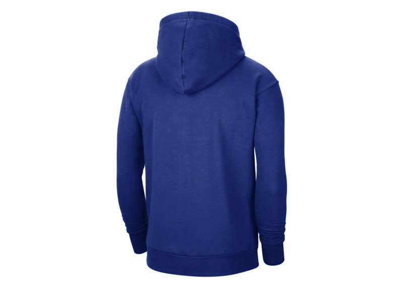 Nike NBA Dallas Mavericks City Edition Fleece Hoodie Blue Men's - SS24 - US