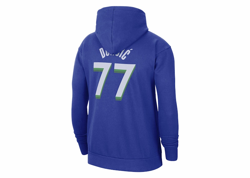 Nike NBA Dallas Mavericks Luca Doncic City Edition Fleece Pullover ...