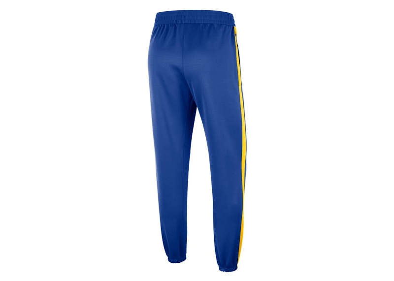 Nike NBA Golden State Warriors Showtime Dri-Fit Pants Blue 남성 - SS24 - KR