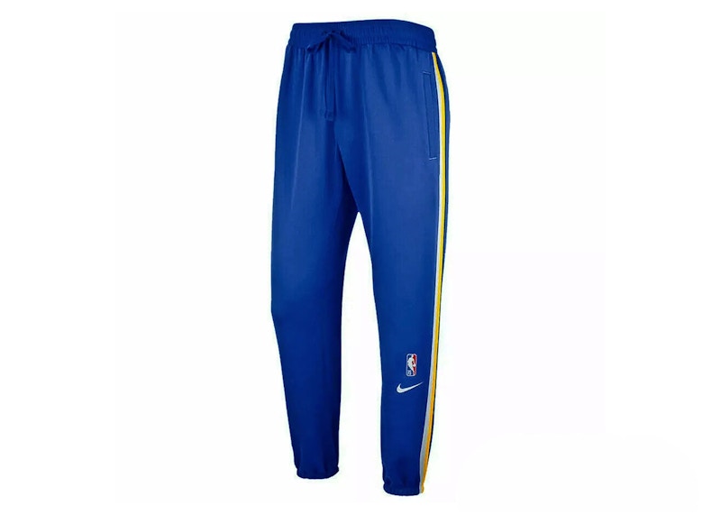 Nike NBA Golden States Warriors Showtime Dri-Fit Pants Blue Men's ...