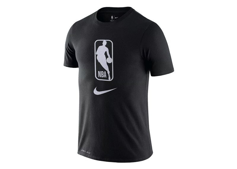 Nike NBA Logo Dri-Fit T-shirt Black Men's - SS24 - US