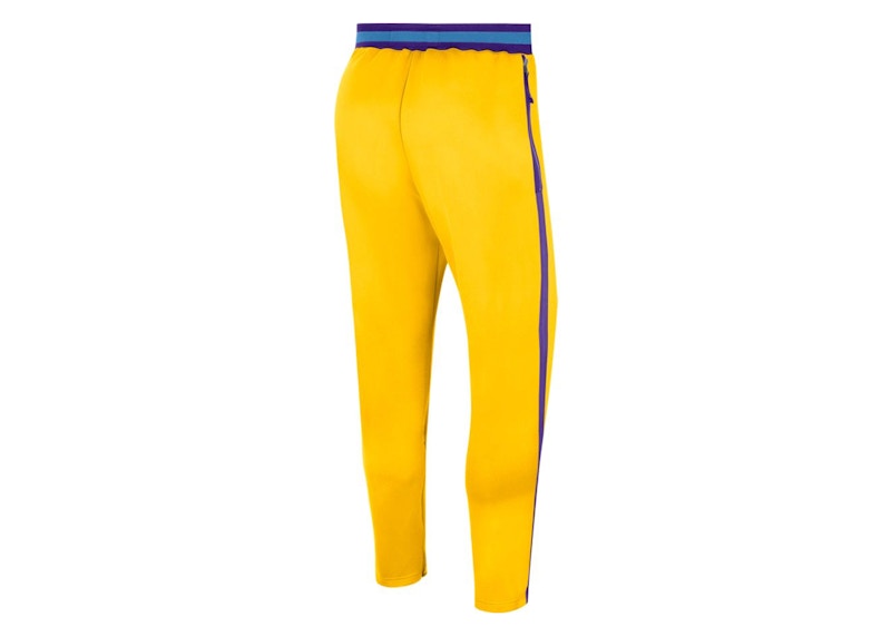 Nike NBA Los Angeles Lakers Dri-Fit Pants Yellow Men's - SS24 - US
