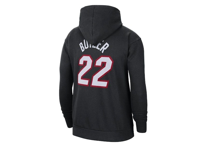 Nike NBA Miami Heat Jimmy Butler Essential Fleece Loose Pullover Fit ...