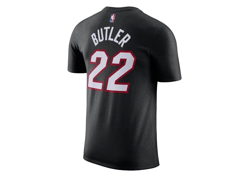 Nike NBA Miami Heat Jimmy Butler T-shirt Black/White Men's - SS24 - US