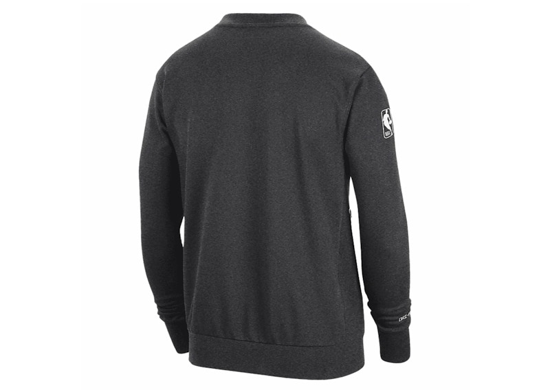 Nike NBA Team 31 Standard Issue Dri-Fit Loose Fit Sweatshirt Grey Men's ...