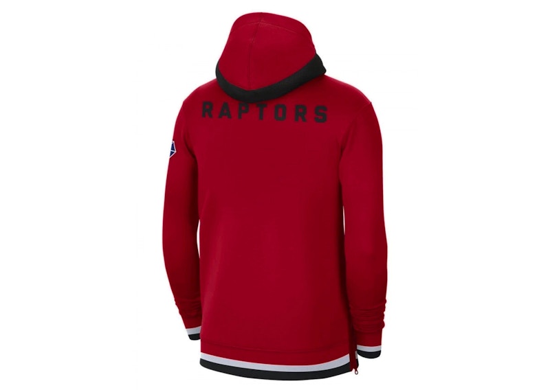 Nike NBA Toronto Raptors Showtime Dri-Fit Full-Zip Hoodie Red Hombre ...