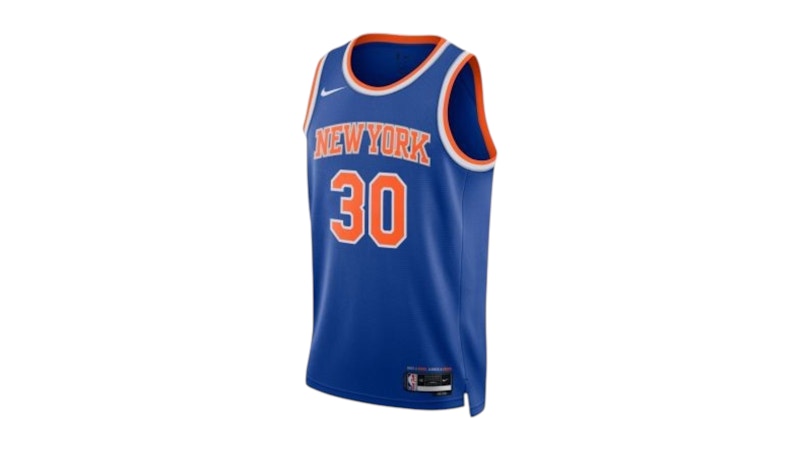 Nike New York Knicks Icon Edition Jersey Blue Men's - US