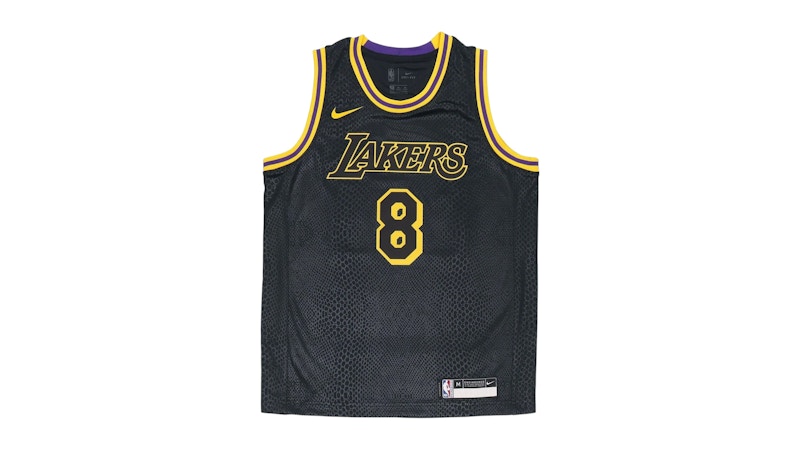 Nike Older Kids Los Angeles Lakers City Edition 8&24 Mamba Week Jersey ...