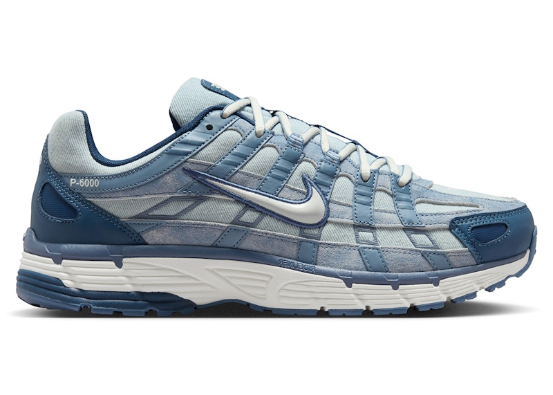 Nike P-6000 SE Worn Blue Denim Men's - IH3646-499 - US