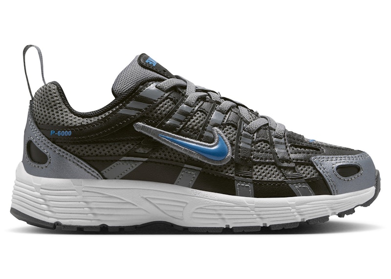 Nike P-6000 Smoke Grey Black Dutch Blue (PS) - IO4647-015 - US