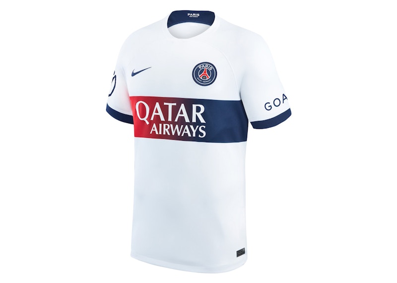 Nike PSG x The Weeknd XO Away Stadium Jersey White Men's - SS23 - US