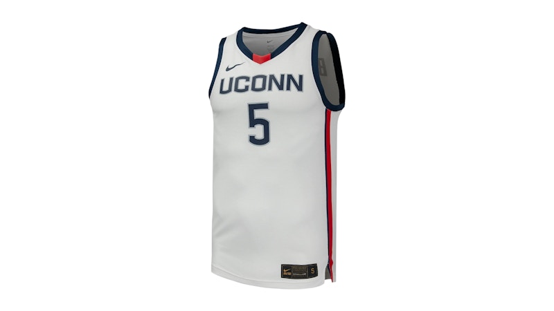 Nike Paige Bueckers UConn 2023/24 College Basketball Jersey White Men's ...
