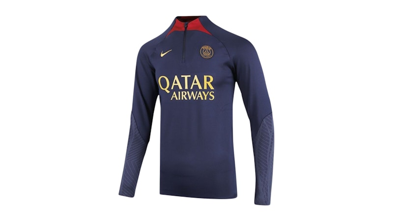 Nike Paris Training Shirt Dri-Fit Football Shirt Blue Men's - FW24 - US