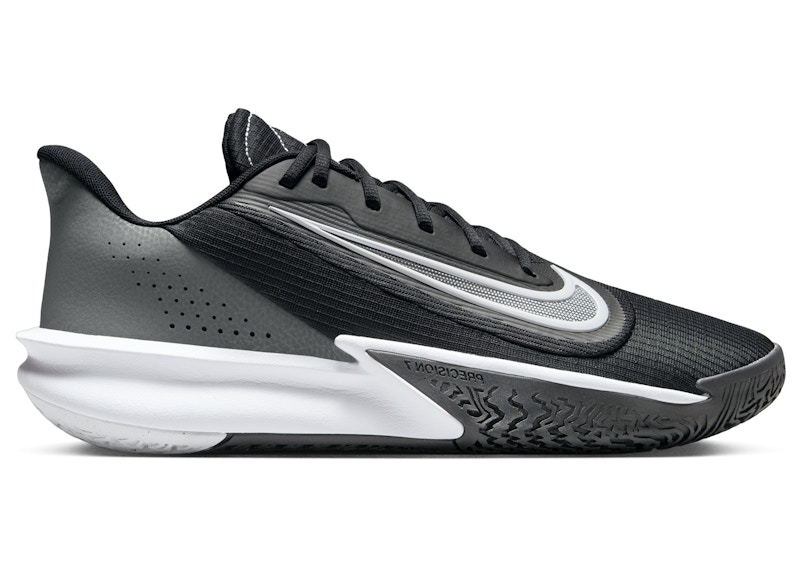Nike Precision 7 Black Iron Grey Smoke Grey White Men's - FN4322-005 - US