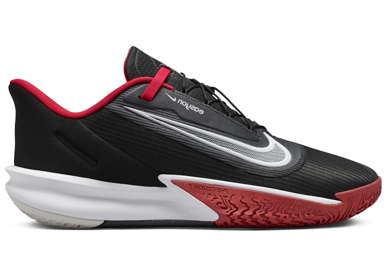 Nike Precision 7 EasyOn Black University Red White Men's - FN0324-001 - US