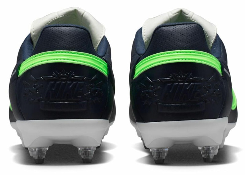 Nike Premier 3 SG-PRO Anti-Clog Traction Obsidian Rage Green Men's ...