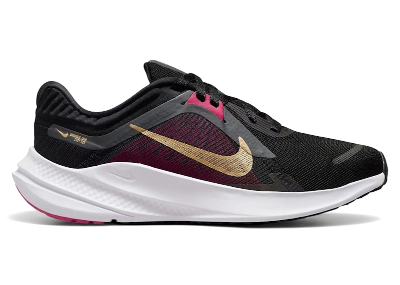 Nike Quest 5 Black Fireberry Metallic Gold (Women's) - DD9291-009 - US