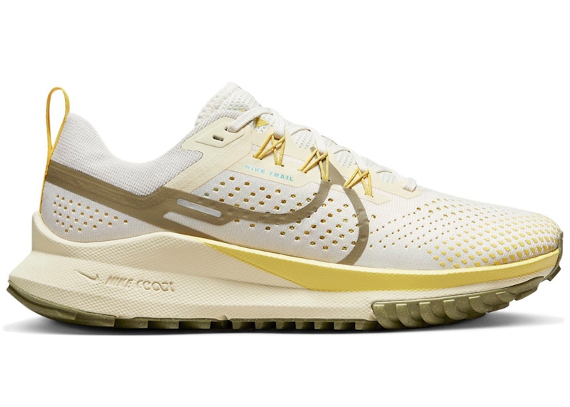 Nike React Pegasus Trail 4 Phantom Saturn Gold (Women's) - FJ4732-001 - US