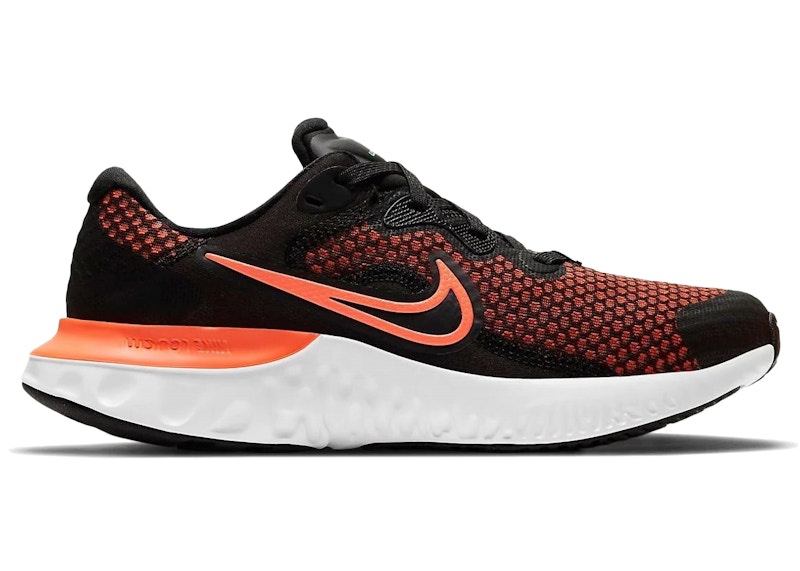 Nike Renew Run 2 Black Hyper Crimson (GS) - CW3259-004 - US