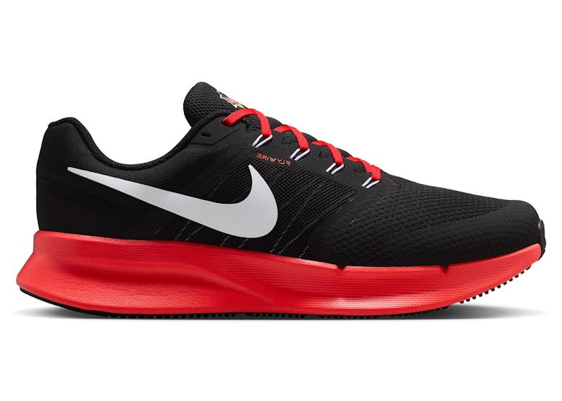 Nike Run Swift 3 Black Bright Crimson White Men's - IB7461-001 - US