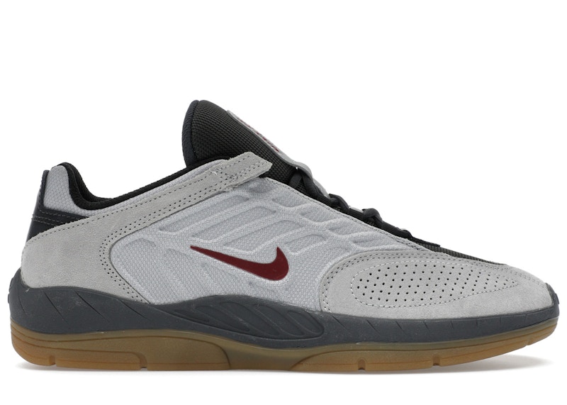 Nike SB Vertebrae Light Smoke Grey Dark Smoke Grey Black Dark Team Red ...