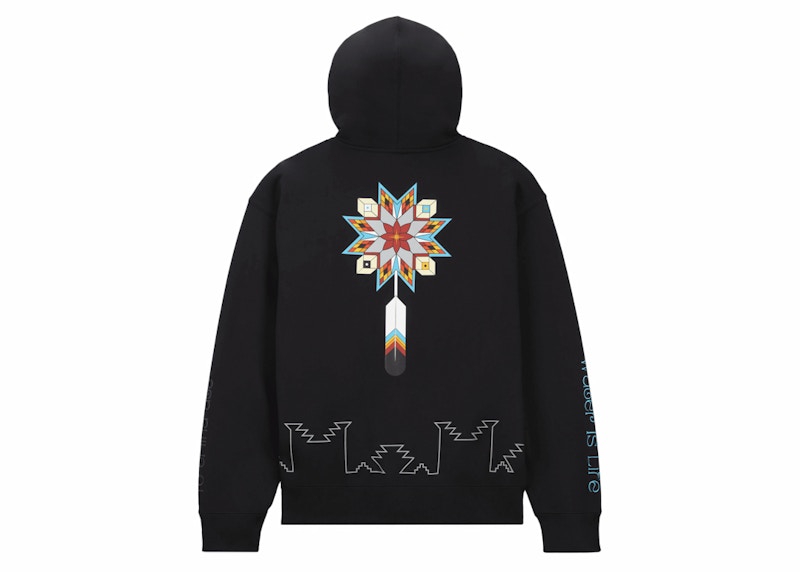 Nike SB x Di'Orr Greenwood L/S Max90 Fleece Hoodie Black Men's - SS24 - US