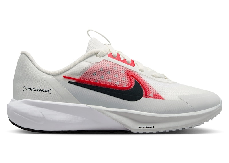 Nike Sonic Fly Summit White University Red Pure Platinum White (GS ...
