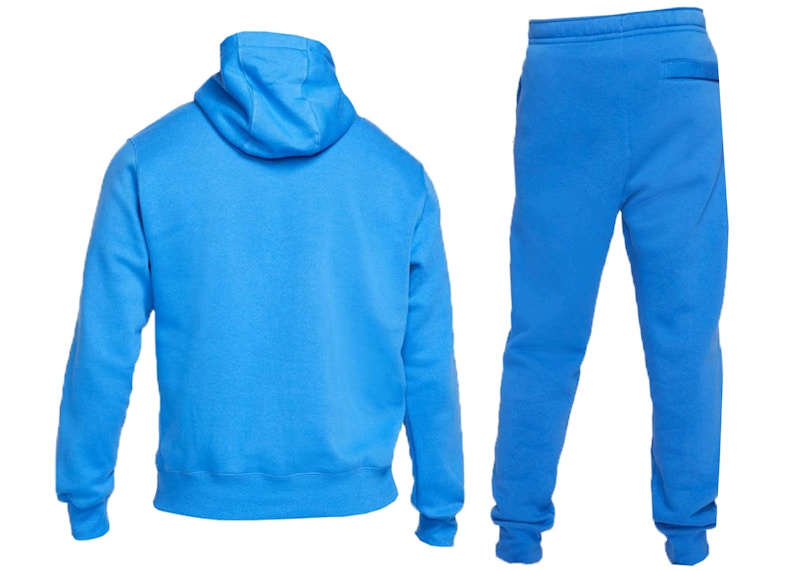 Nike Sportswear Club Fleece Full-Zip Hoodie & Joggers Set Signal Blue ...