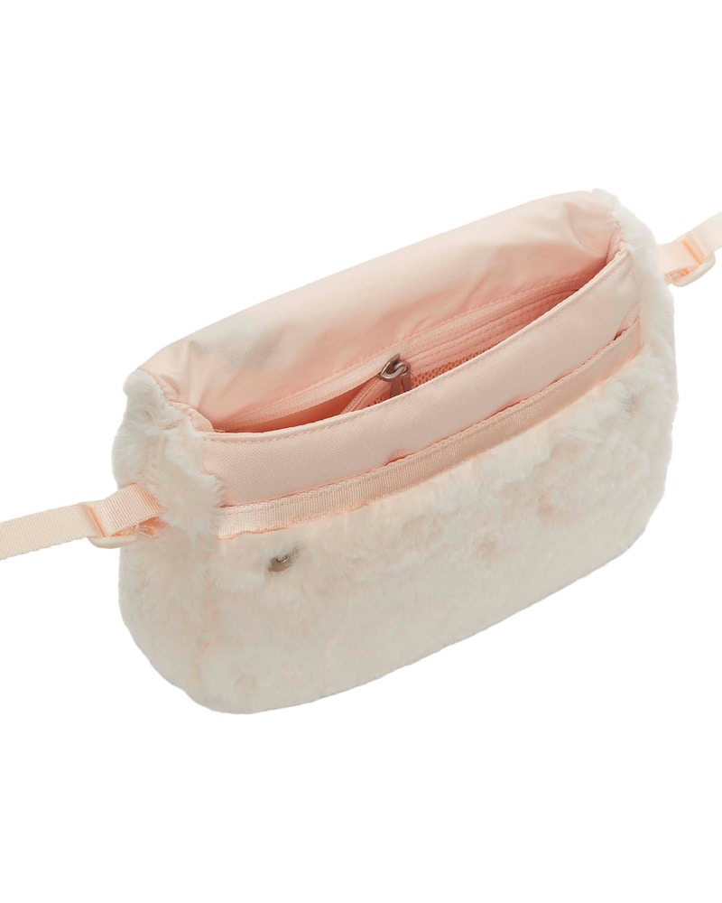 Nike Sportswear Futura 365 Faux Fur Crossbody Bag (1L) Guava Ice/Guava ...