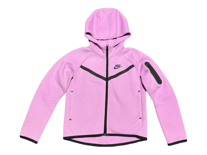 Nike Sportswear Youth Kids Tech Fleece Full Zip Hoodie Lavender - US