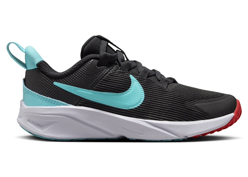 Nike Star Runner 4 Black Bright Crimson White Dusty Cactus (PS ...