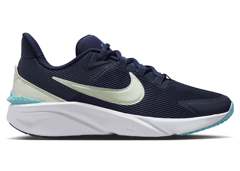 Nike Star Runner 4 Midnight Azul marino Dusty Cactus Blanco Volt Tint ...