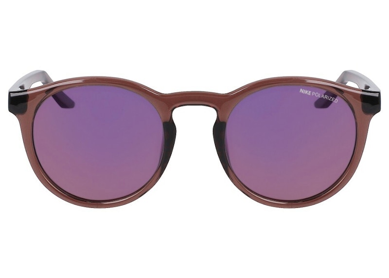 Nike Swerve P Sunglasses Plum Eclipse/Polarized Grey/Pink Flash Men's ...