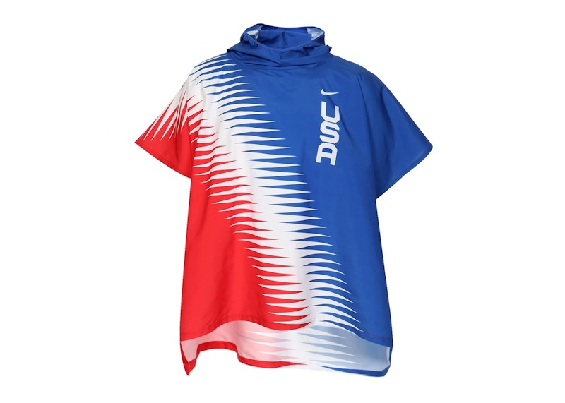 Nike Team USA Marathoner Repel Poncho Blue/Red/White - US