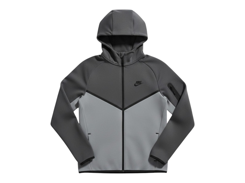 Nike Tech Fleece Windrunner Full Zip Hoodie Anthracite/Cool Grey/Black ...