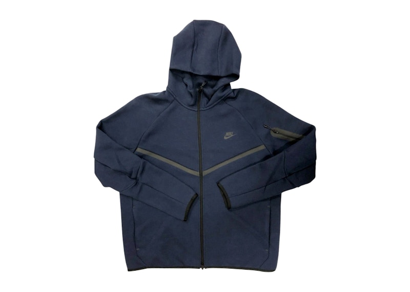 Nike Tech Fleece Windrunner Full Zip Jacket Obsidian/Black Men's - SS25 ...