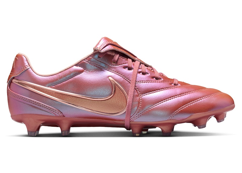 Nike Tiempo Ligera Pro FG LE Metallic Red Bronze Rose Gold 남성 - IO9607 ...