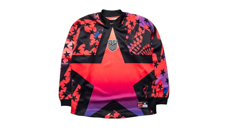 Nike USA Authentic Goalkeeper Jersey Black/Bright Crimson Men's - SS26 - US