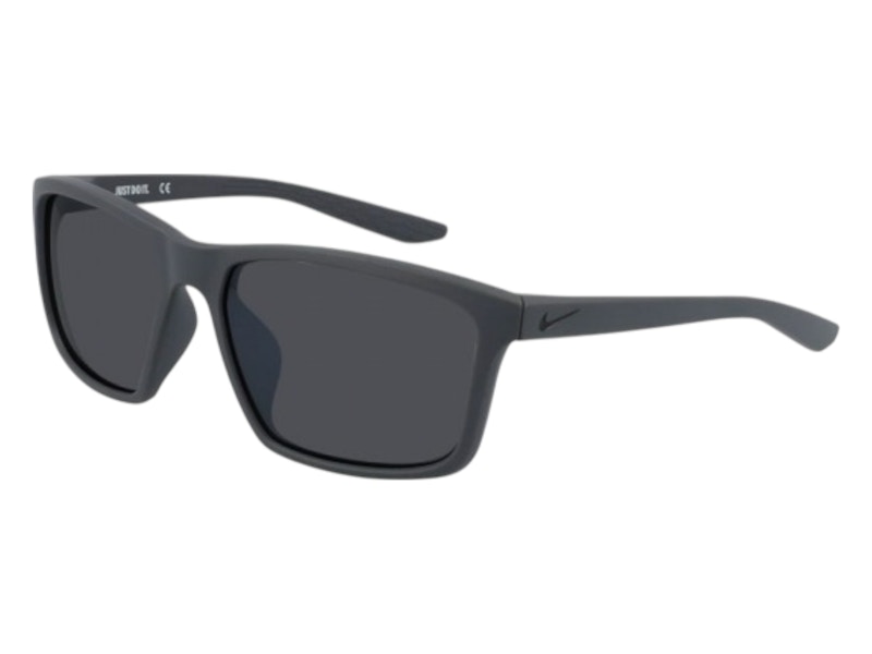 Nike Valiant Mi Square Sunglasses Matte Anthracite Grey Dark Grey ...