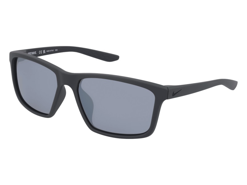 Nike Valiant Square Sunglasses Matte Anthracite Grey Silver (VALIANT ...