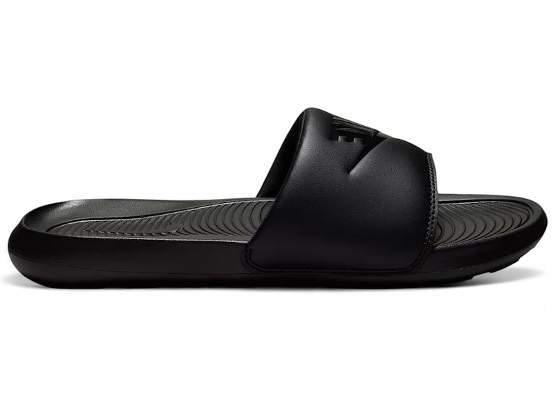 Nike Victori One Slide Triple Black Men's - CN9675-003 - US
